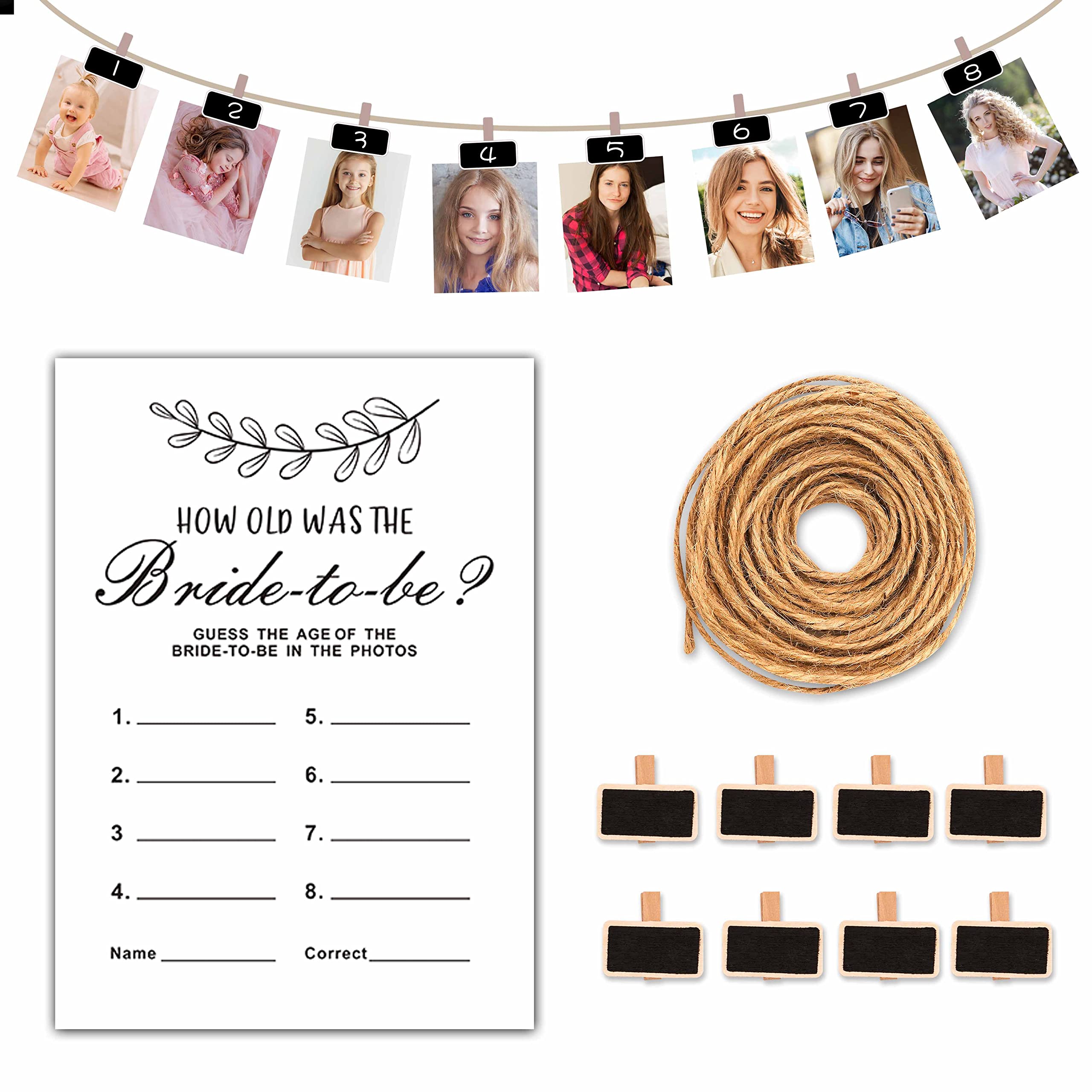 Bridal Shower Games, How Old Was The Bride To Be Bachelorette Party ...
