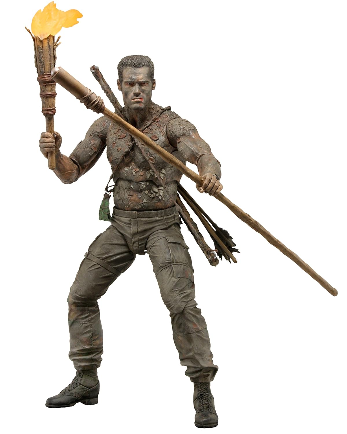 Toys & Games NECA Predator 30th Anniversary Jungle Disguise Dutch 7 ...