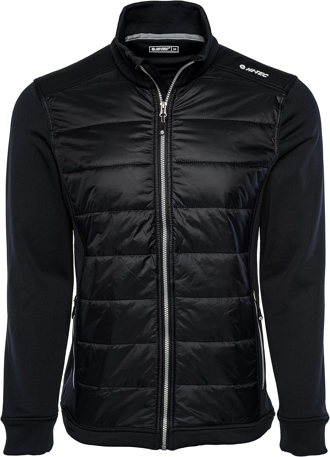 Amazon.com: HI-TEC Men's Phenita Tech Fleece Hybrid Full Zip Jacket ...