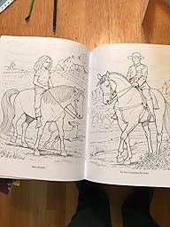 Dover Publications-Wonderful World Of Horses Coloring Book (Dover ...