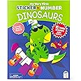 Amazon.com: Dinosaurs - My Very First Sticker by Number Activity Book ...
