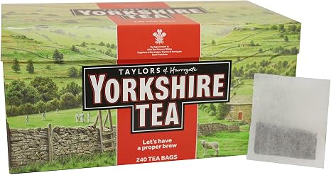 Yorkshire 240 Tea Bags, 750 g: Amazon.co.uk: Grocery