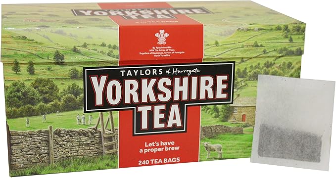 Amazon | Yorkshire Tea Bags 240s 750g by Yorkshire Tea | Yorkshire Tea ...