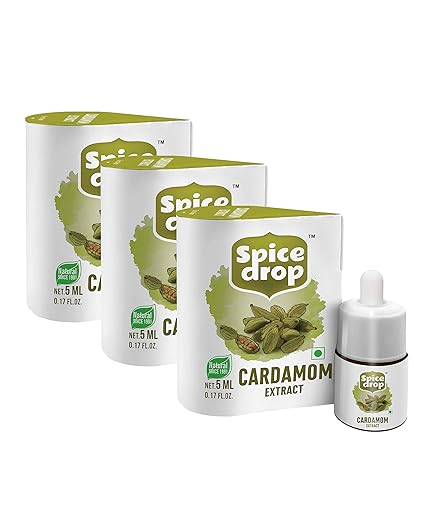 Spice Drop Cardamom Natural Extract ( Elaichi Drops ) for Food ...
