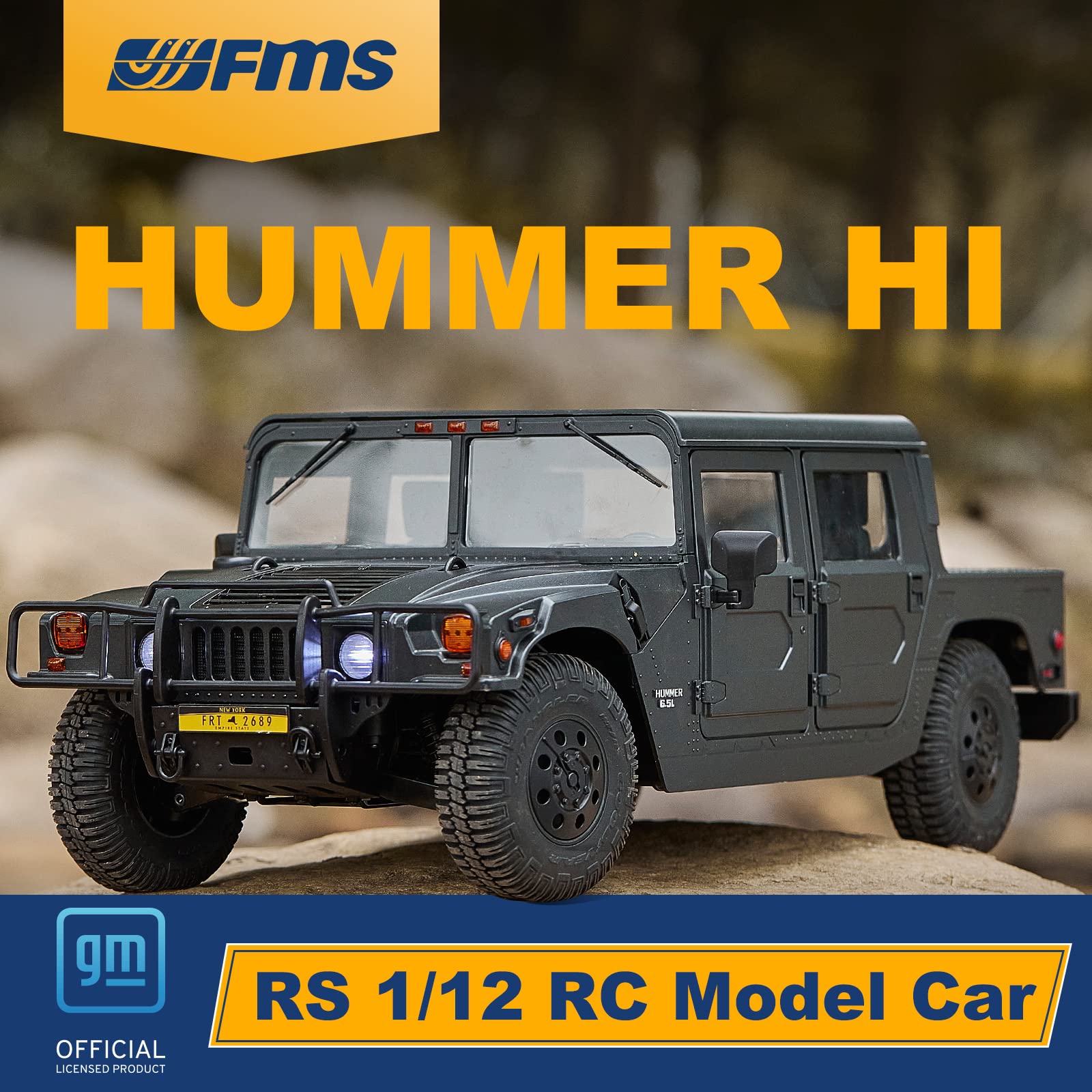 Mua FMS 1/12 Alpha Hummer H1 RC Crawler Electric RC Car RS Officially ...