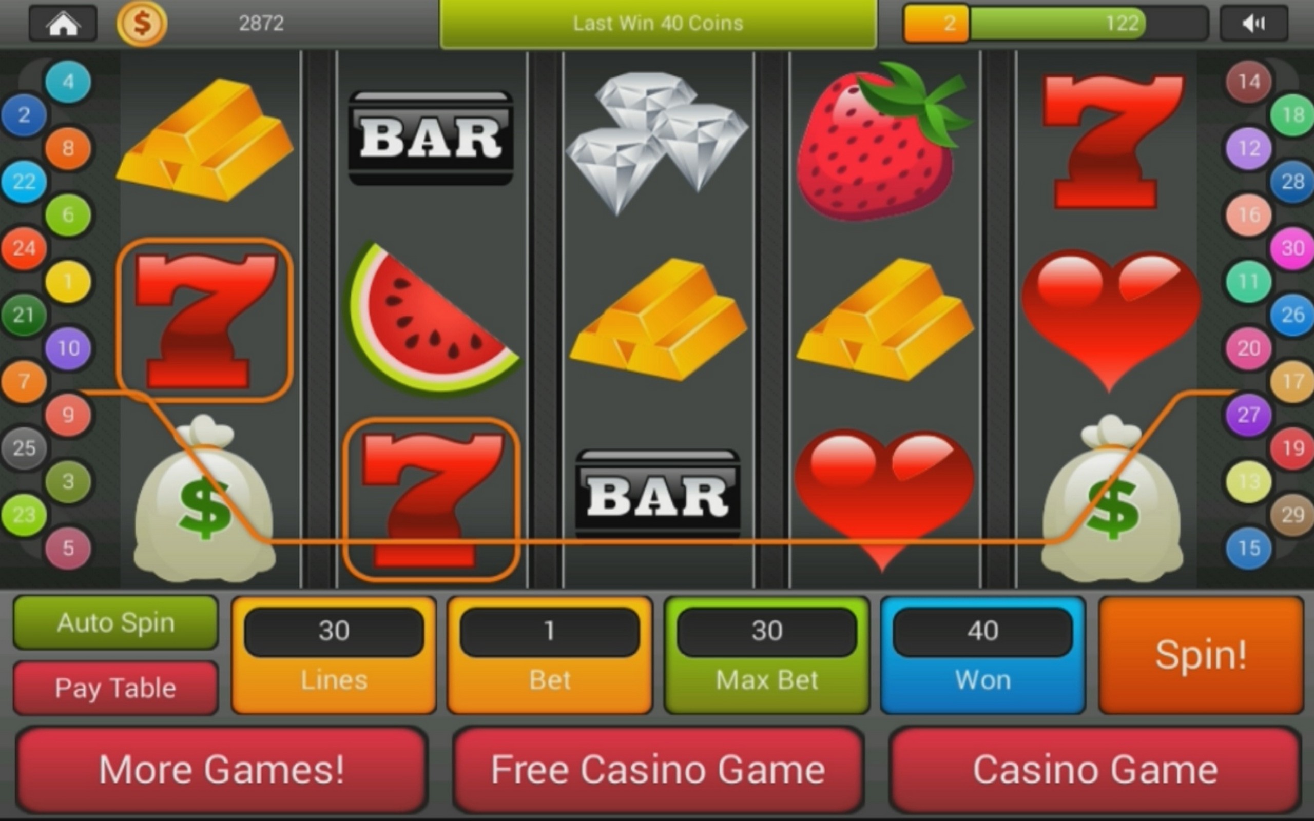 Casino Classic - Slots con Juegos gran ventaja, máquinas tragamonedas ...