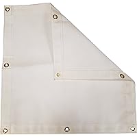 Amazon.com: White Workhorse Polyester Canvas Tarp 4 Ft. x 5 Ft. - 14.5 Oz. : Everything Else