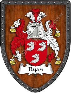 Amazon.com: Ryan Family Crest Custom Coat of Arms, Family Ancestry and ...
