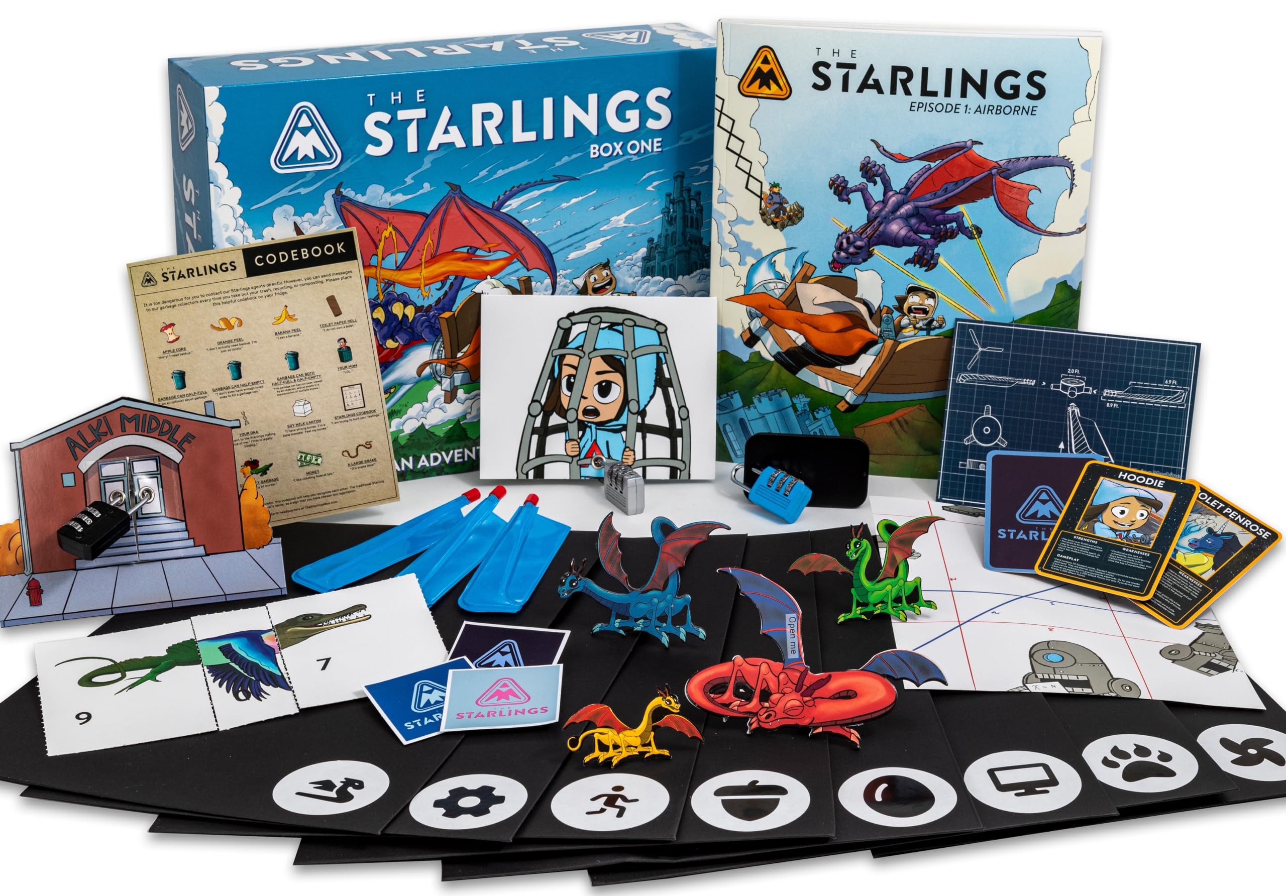 Mua The Starlings Box - Immersive Mystery Game - Half Graphic Novel ...