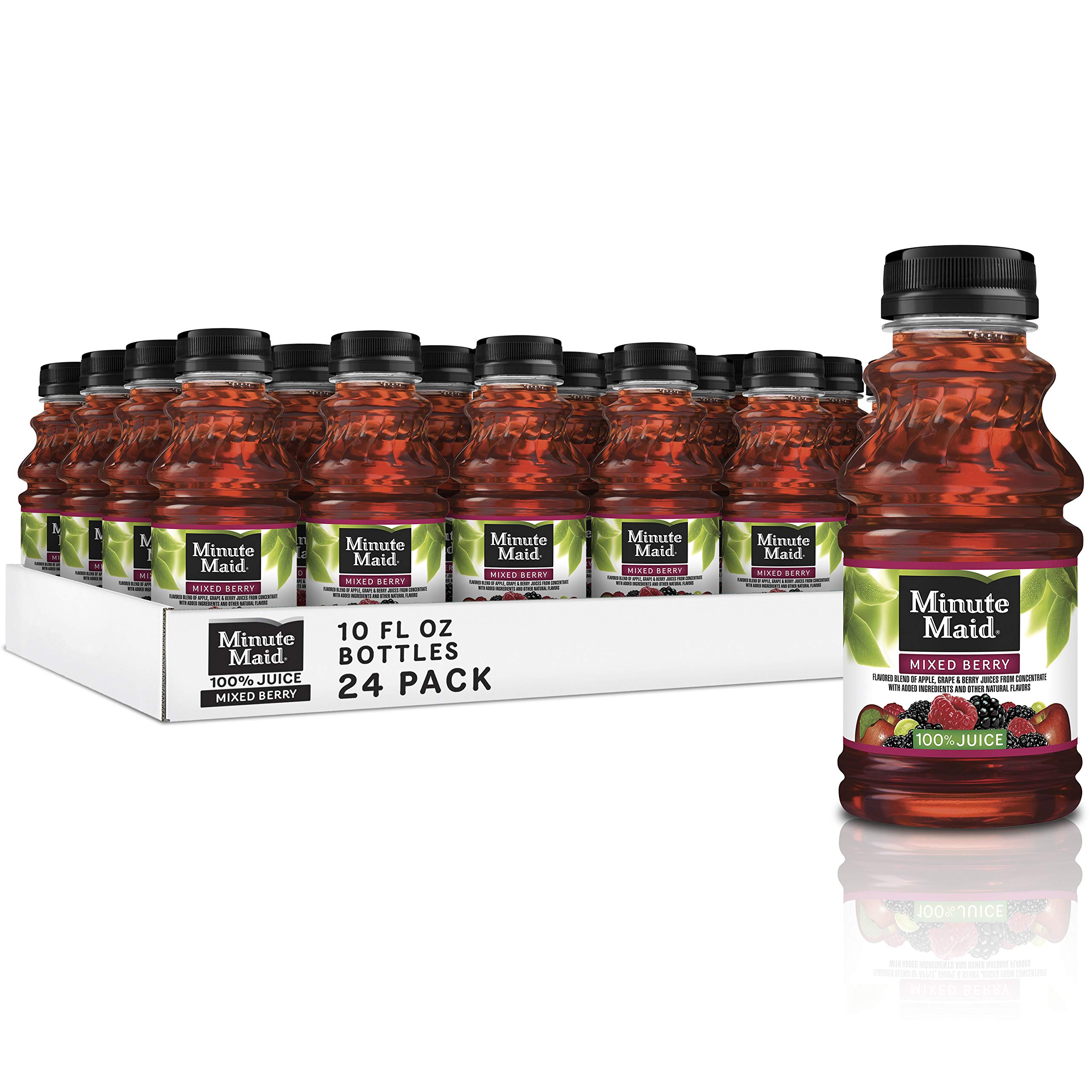 Minute Maid 100% Mixed Berry Juice, 10 fl oz bottles, Pack of 6- Buy ...