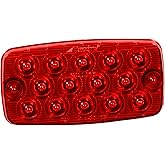 Amazon.com: Kaper II 1T-L6R Red 6" Oval Stop/Turn/Tail Light : Automotive