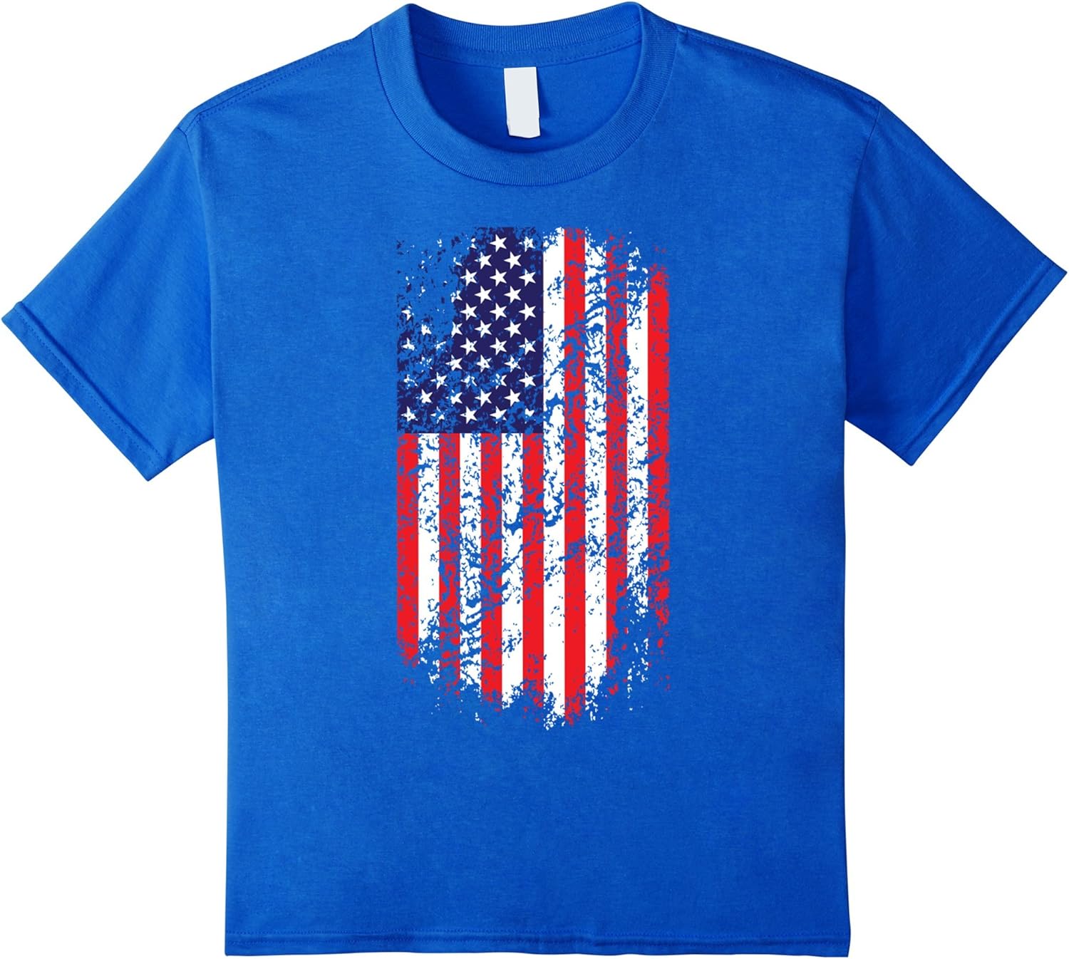 Amazon.com: Distressed American Flag T Shirt, Faded USA Flag: Clothing