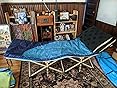 Amazon.com: ARAER Camping Cot 450LBS (Max Load) Portable Foldable ...