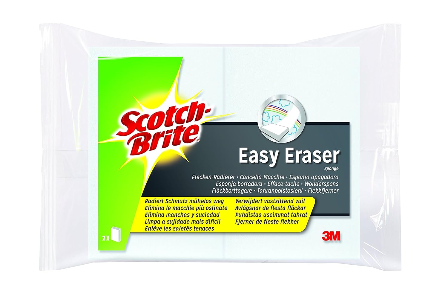 Bianco 3M 11380 Gomma Cancella Macchie