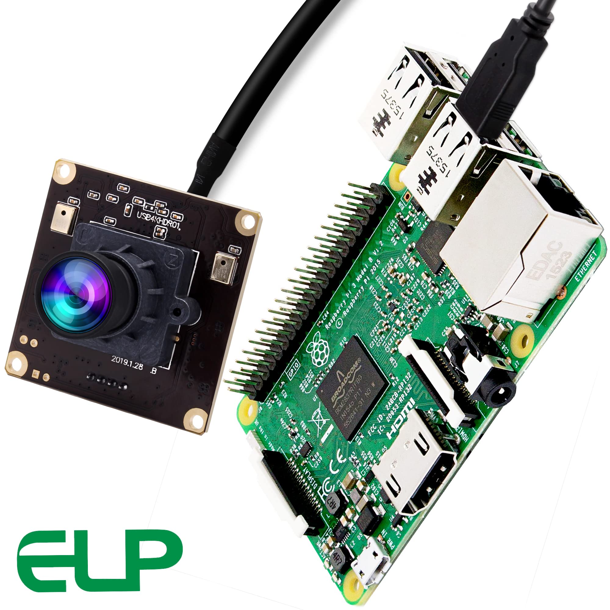 Mua ELP 4K USB Camera 170degree Fisheye USB Webcam Board with ...