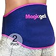 Amazon.com: Magic Gel Ice Pack for Back Pain Relief | 2 Pack Lower Back ...