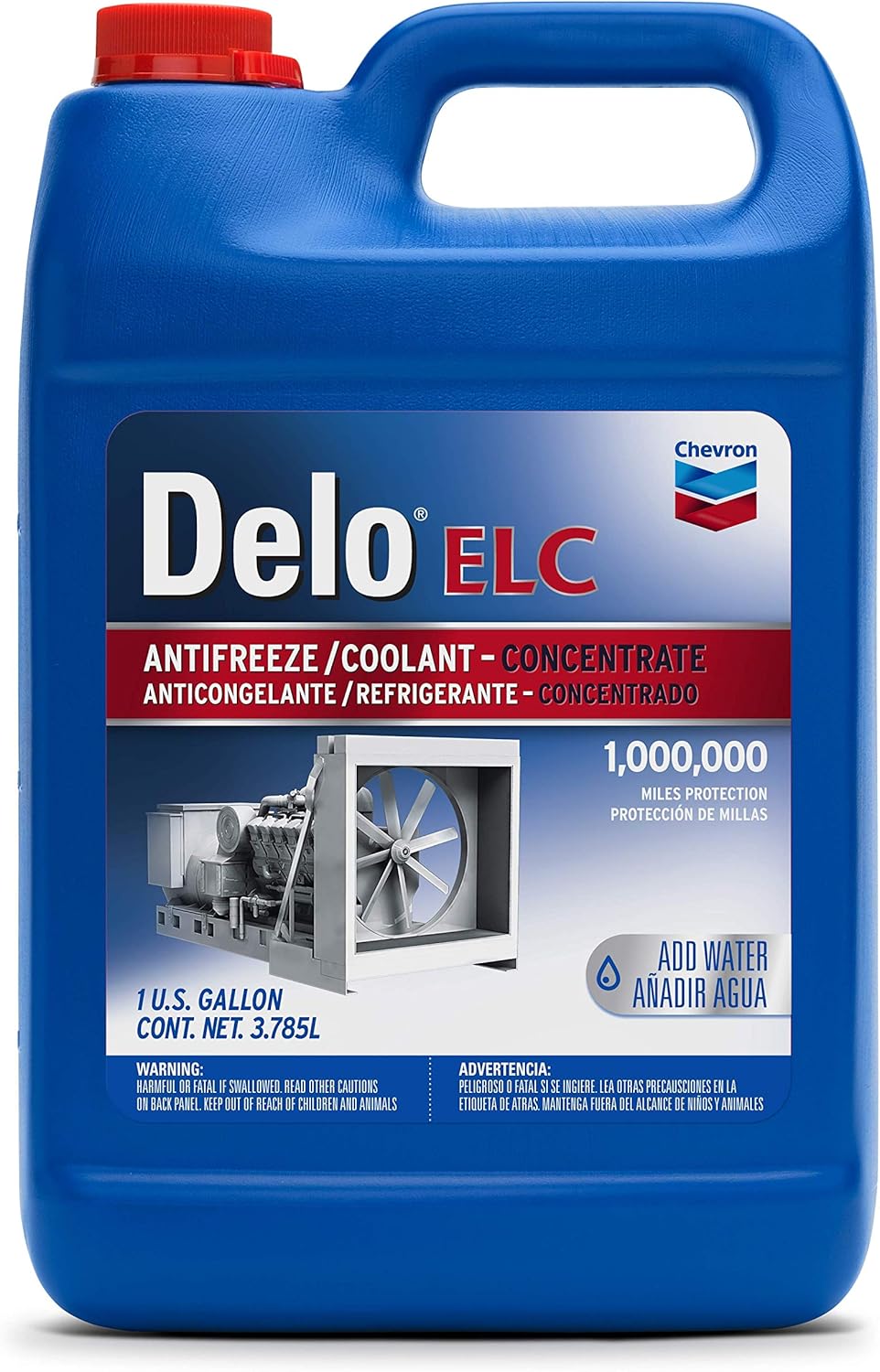 Delo (227808497-6PK) Extended Life Antifreeze/Coolant - 1 Gallon, (Pack ...