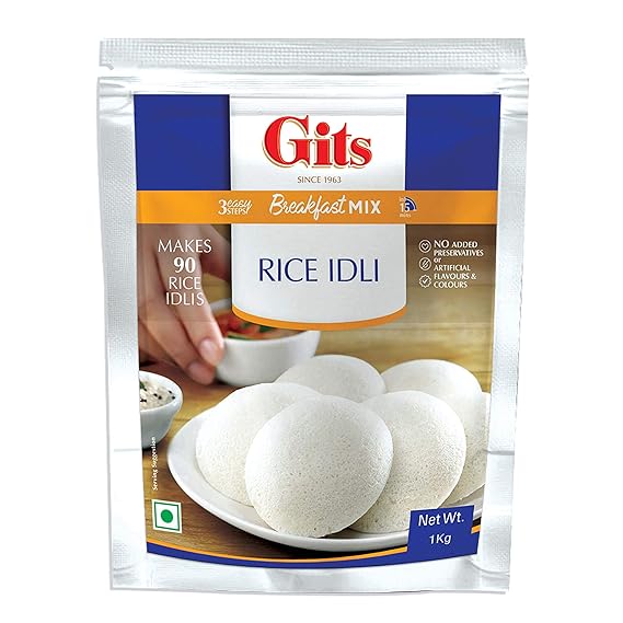 Gits Instant Rice Idli Breakfast Mix, 1kg: Amazon.in: Grocery & Gourmet ...