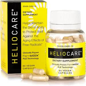 Amazon.com: Heliocare Skin Care Dietary Supplement: 240mg Polypodium ...