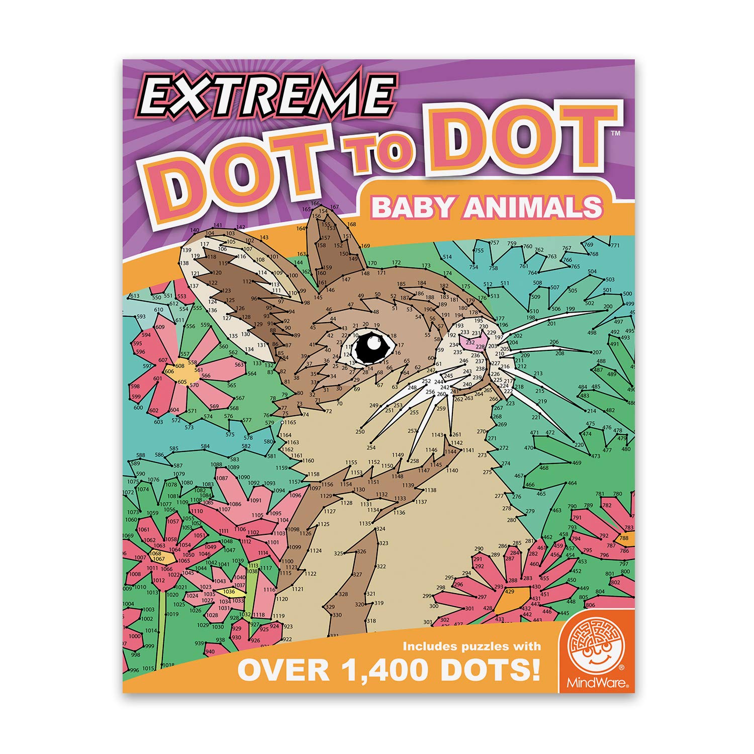 MindWare Extreme Dot To Dot Coloring Baby Animals Buy Online In 