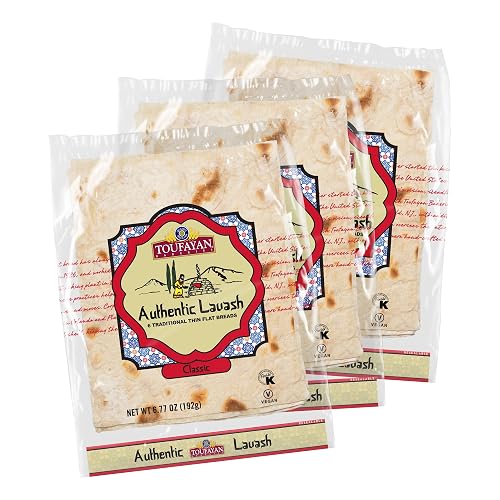 Toufayan Bakeries Authentic Lavash Bread – Traditional Hand-Stretched ...