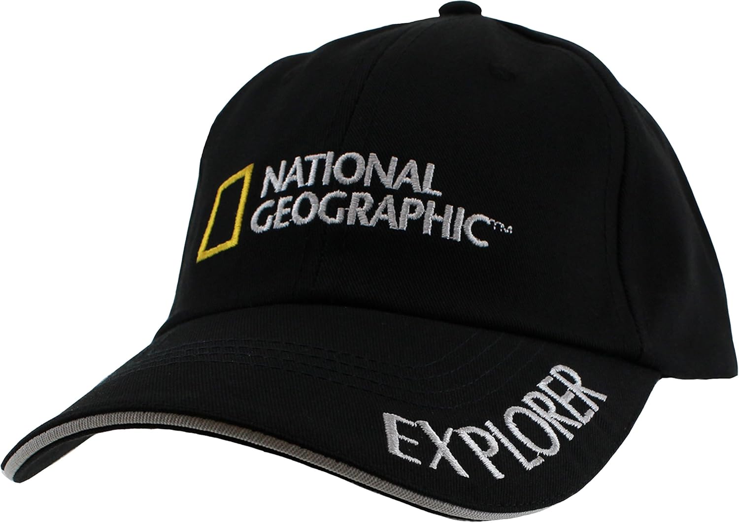 National Geographic Explorer Hat Black at Amazon Men’s Clothing store