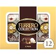 Amazon.com: Ferrero Rocher, 12 Count, Premium Gourmet Assorted Hazelnut ...