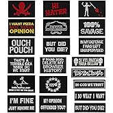 Amazon.com: 10 Pieces Random Patches Tactical Morale Embroidery Patches ...