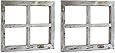 Amazon.com - Darware Rustic Window Wood Frames (2-Pack, 11 x 16 Inch ...