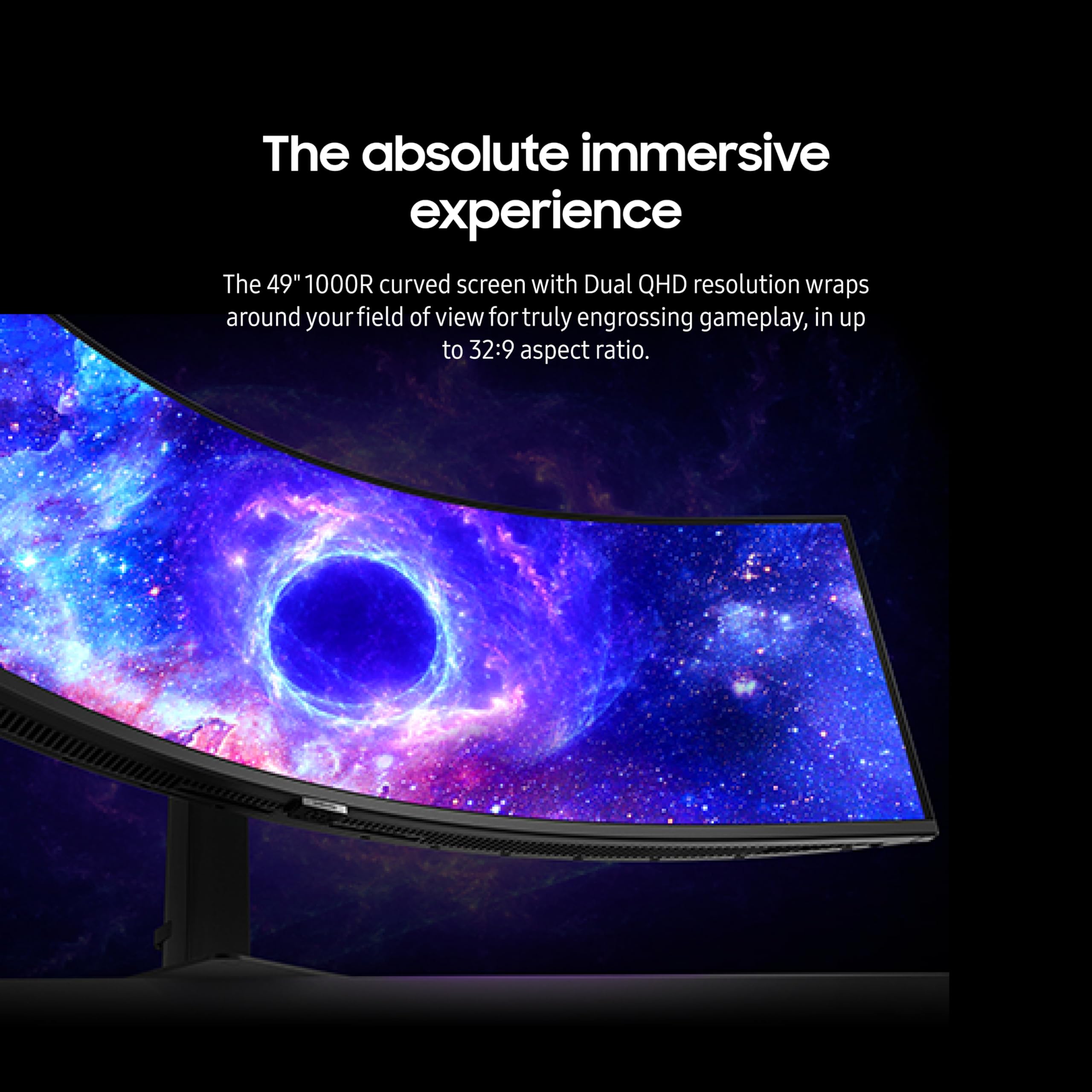 Mua SAMSUNG 49-Inch Odyssey G9 Series DQHD 1000R Curved Gaming Monitor ...