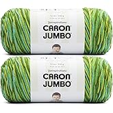 Amazon.com: Caron Jumbo Ombre Blossom Yarn - 2 Pack of 12oz/340g ...