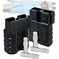 Amazon.com: (Pair) Anderson SB50 Connector 50 Amps 2 Pole Black Housing ...