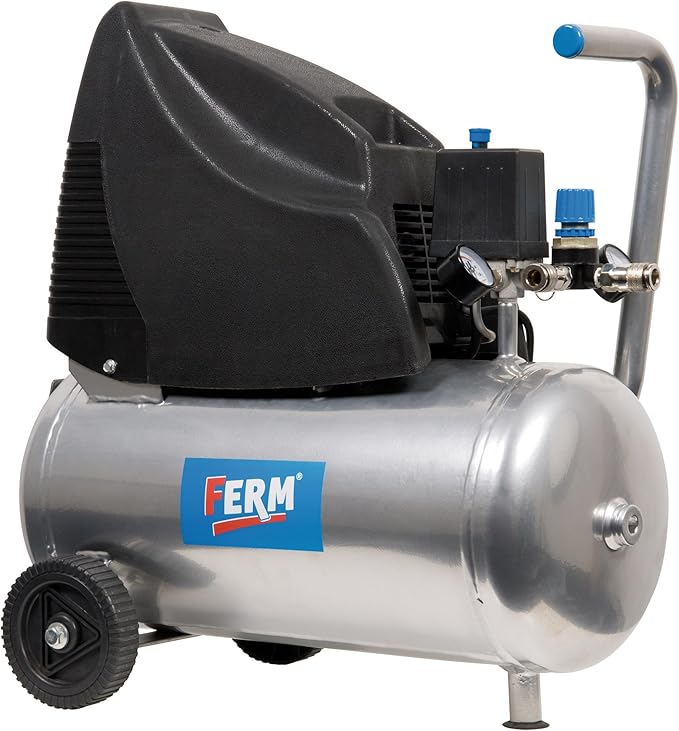 Ferm CRM1037 Compressor FCO-1524E 24L: Amazon.de: Baumarkt