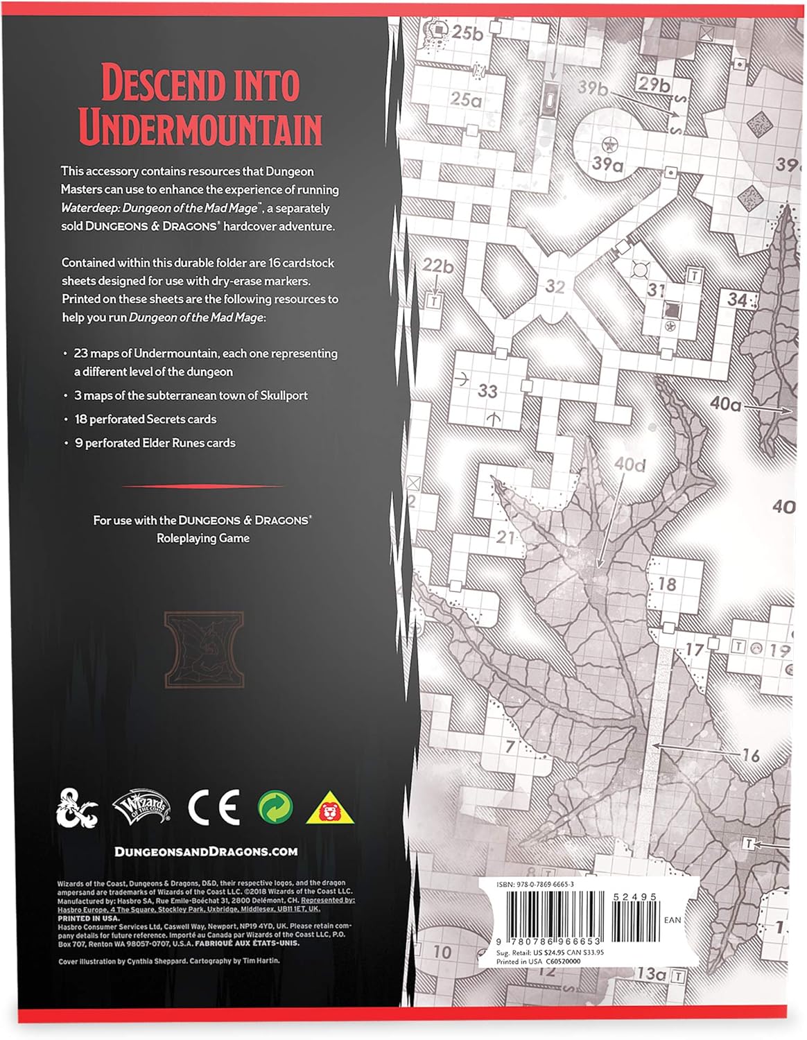 Dungeons and Dragons Waterdeep Dungeon of the Mad Mage Maps and ...