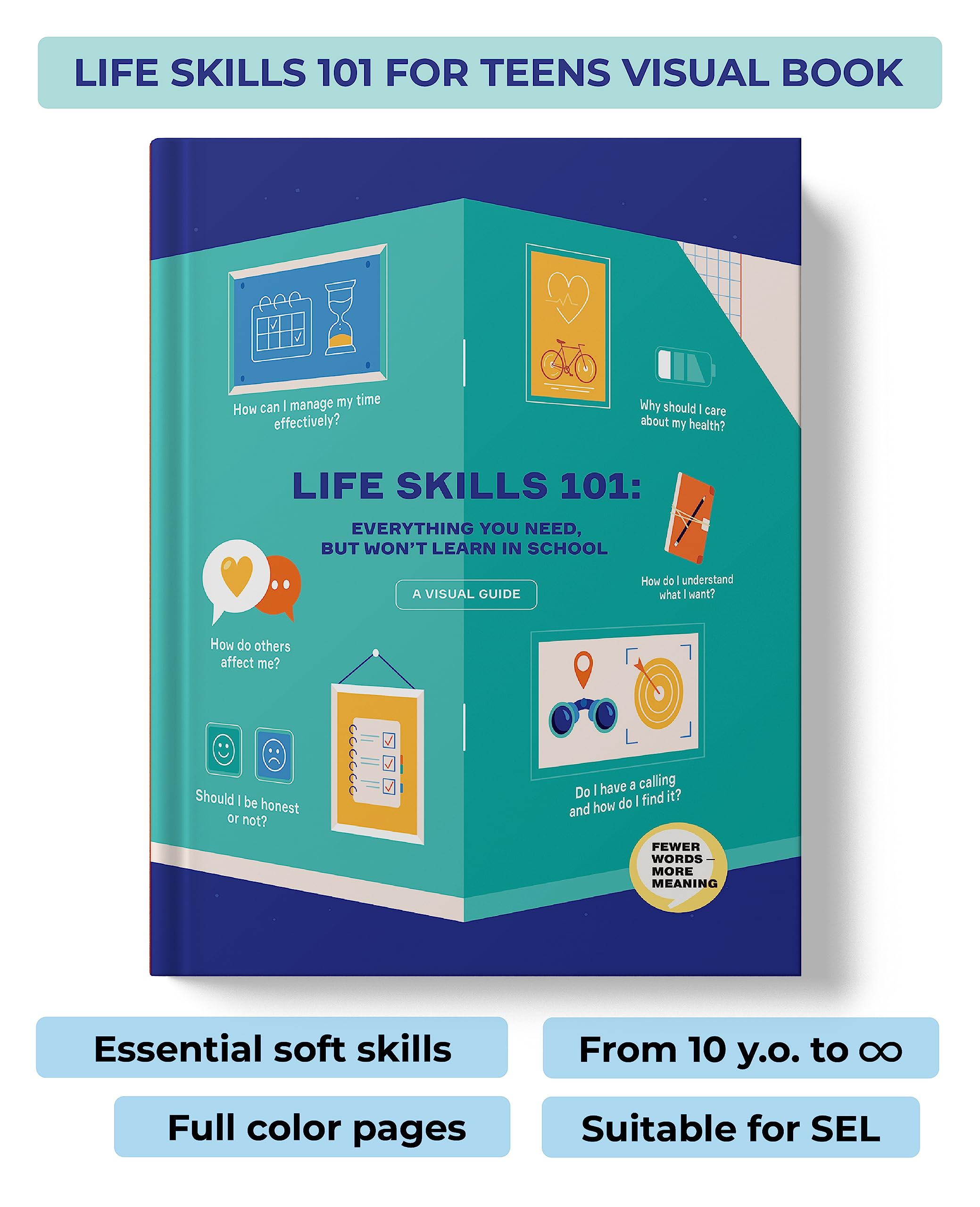 Mua Life Skills For Teens: The 1st Colorful Visual Book on Social ...