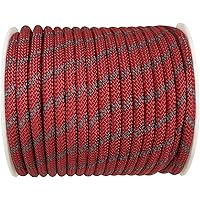 Amazon.com: Sutekus 5/16" Accessory Cord Rope High Strength Utility Paracord 8mm Reflective ...