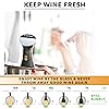 AVINA Champagne and Wine Bottle Stopper – Push and Lock Resealable ...