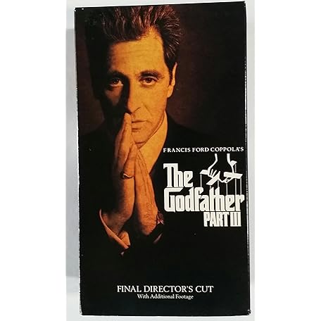 Mua The Godfather, Part III (Final Director's Cut) [VHS] trên Amazon Mỹ ...