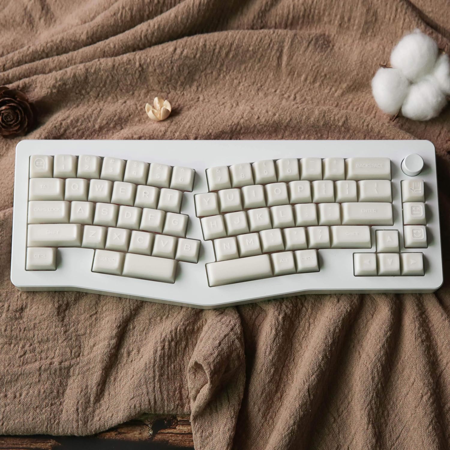 Mua Keycap PBT Double Shot Keycaps, 160 Keys White Jade Keycaps Set ...