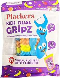 Amazon.com: Plackers Kids Flossers - 75 Count - Pack of 3 : Beauty ...