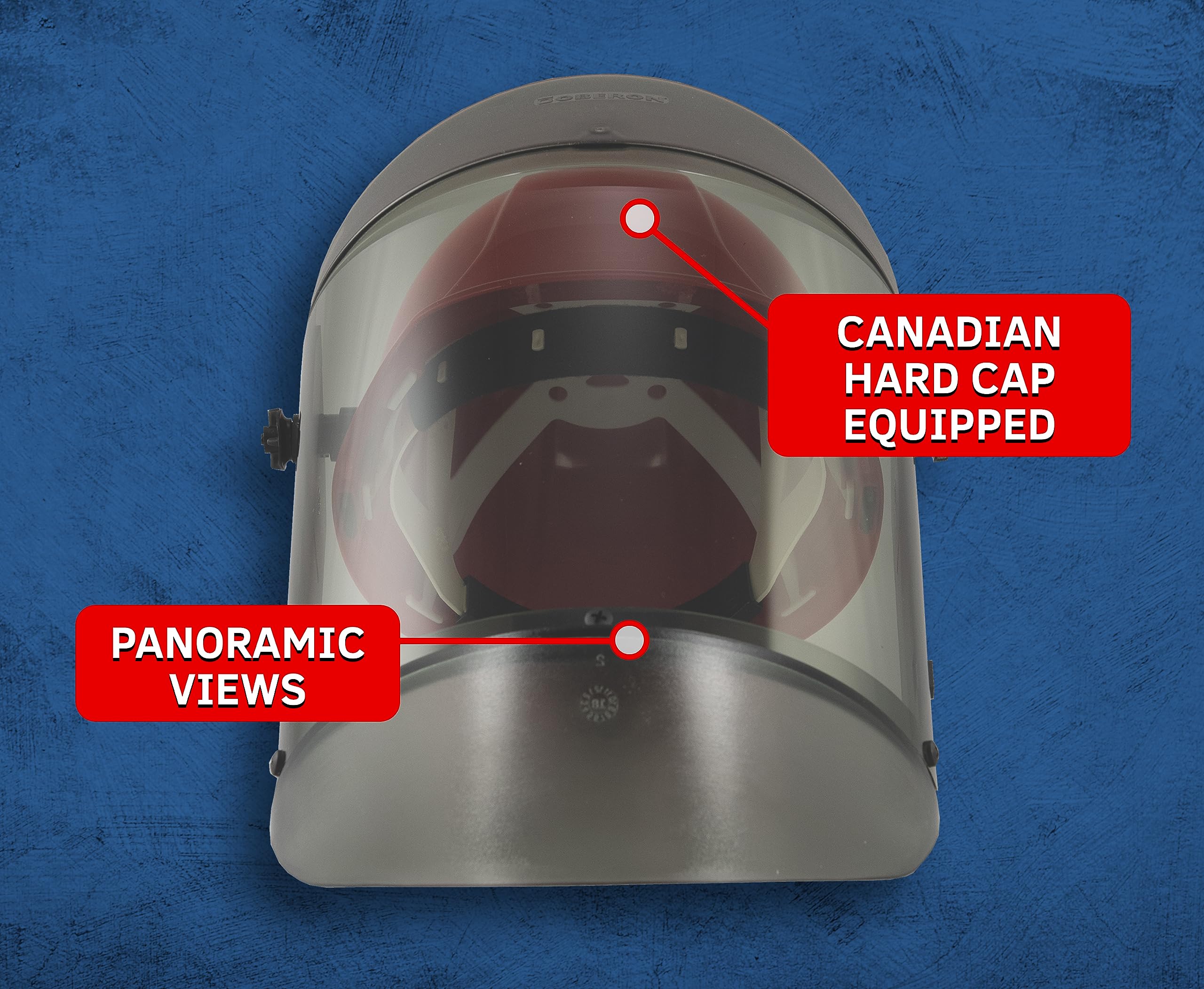 Mua OBERON Arc Flash Face Shield - 12 CAL - Includes Canadian Hard Cap ...