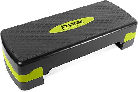 Tone Fitness Aerobic Step, Yellow | Exercise Step Platform, Step ...