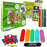 Amazon.com: Teenage Mutant Ninja Turtles Skateboard Toy Set - Bundle ...