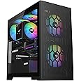 Amazon.com: SAMA V Mesh Mid Tower PC Case - High Airflow PC Gaming Case ...