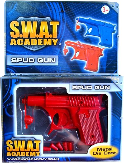 METAL SPUD GUN - 3 ASSORTED / ONLY 1 SUPPLIED: Amazon.co.uk: Toys & Games