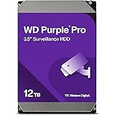 Amazon.com: Western Digital 12TB WD Purple Pro Surveillance Internal ...