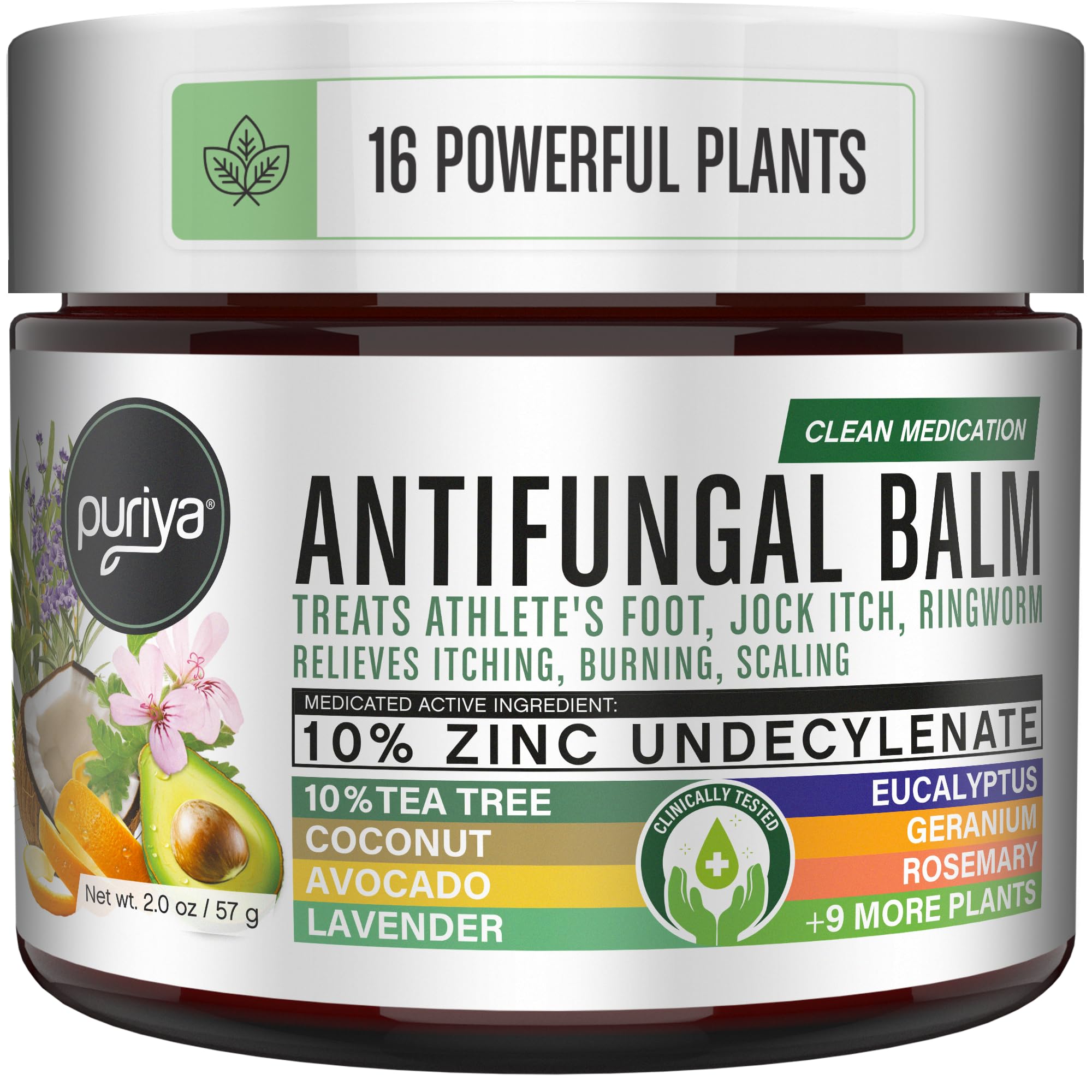 Mua Puriya Tea Tree Oil Antifungal Cream, Plant-Powered Athletes Foot ...