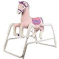 Amazon.com: Rockin' Rider Lacey Talking Plush Spring Horse,White, Large ...