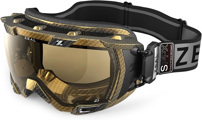 Zeal Optics Goggles Z3 GPS Matt Gold Medium: Amazon.co.uk: Sports ...