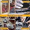 MULWARK Screwdriver Bits & Socket Set 77 Pieces, Ratchet Screwdriver ...